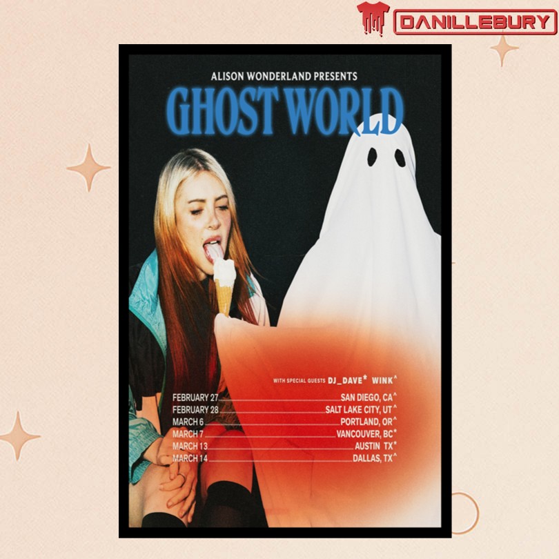 Alison Wonderland 2026 Ghost World Tour Poster